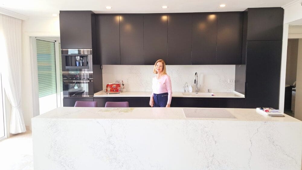 Ruthie Gantz in her kitchen in the assisted living apartment (Photo ...