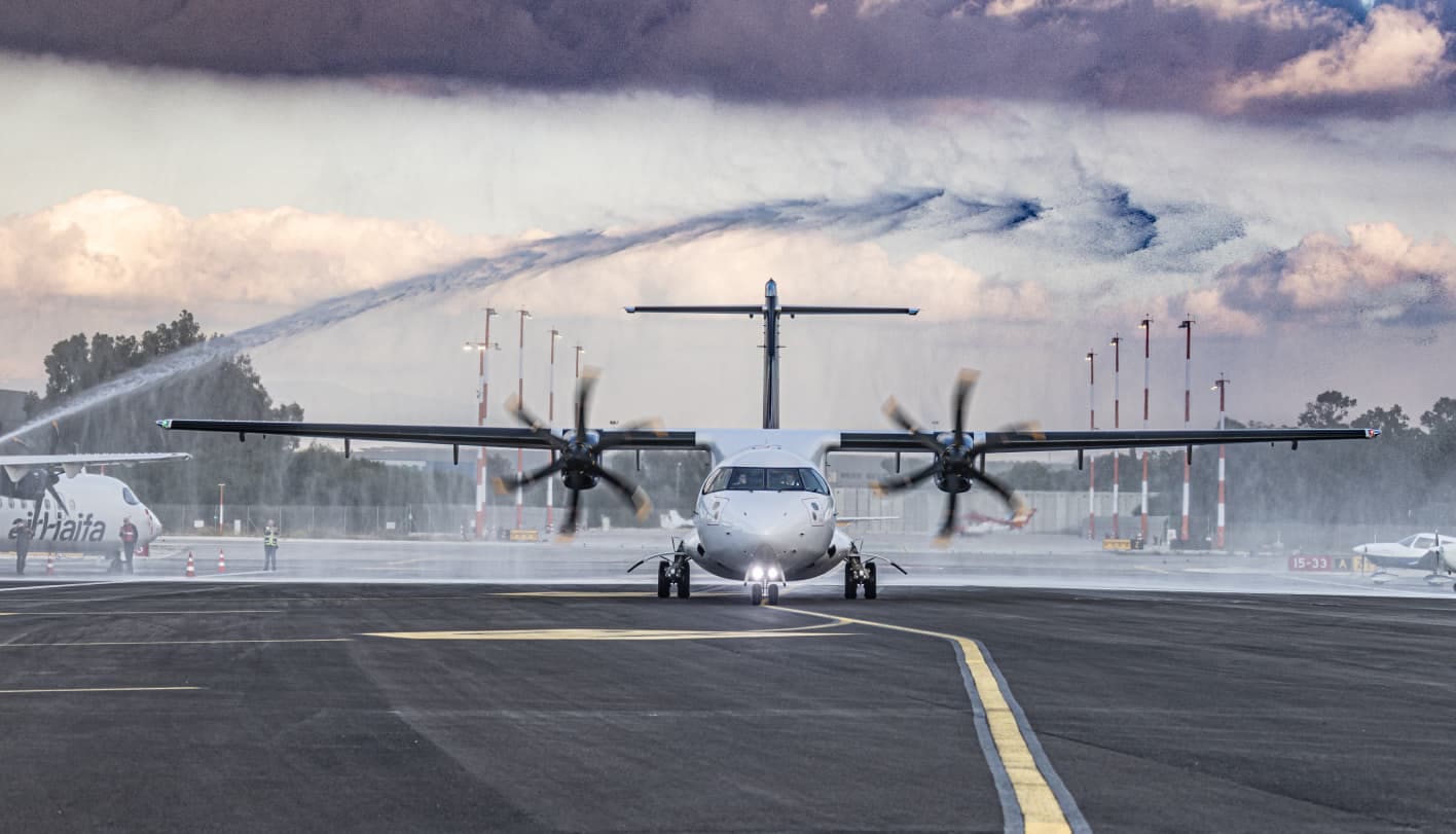 Air Haifa renews with fifth aircraft • The northern airline is ...